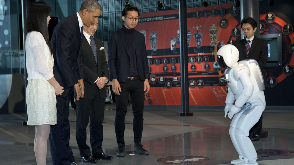 El robot que juega futbol con el presidente Obama (Video) - TEC