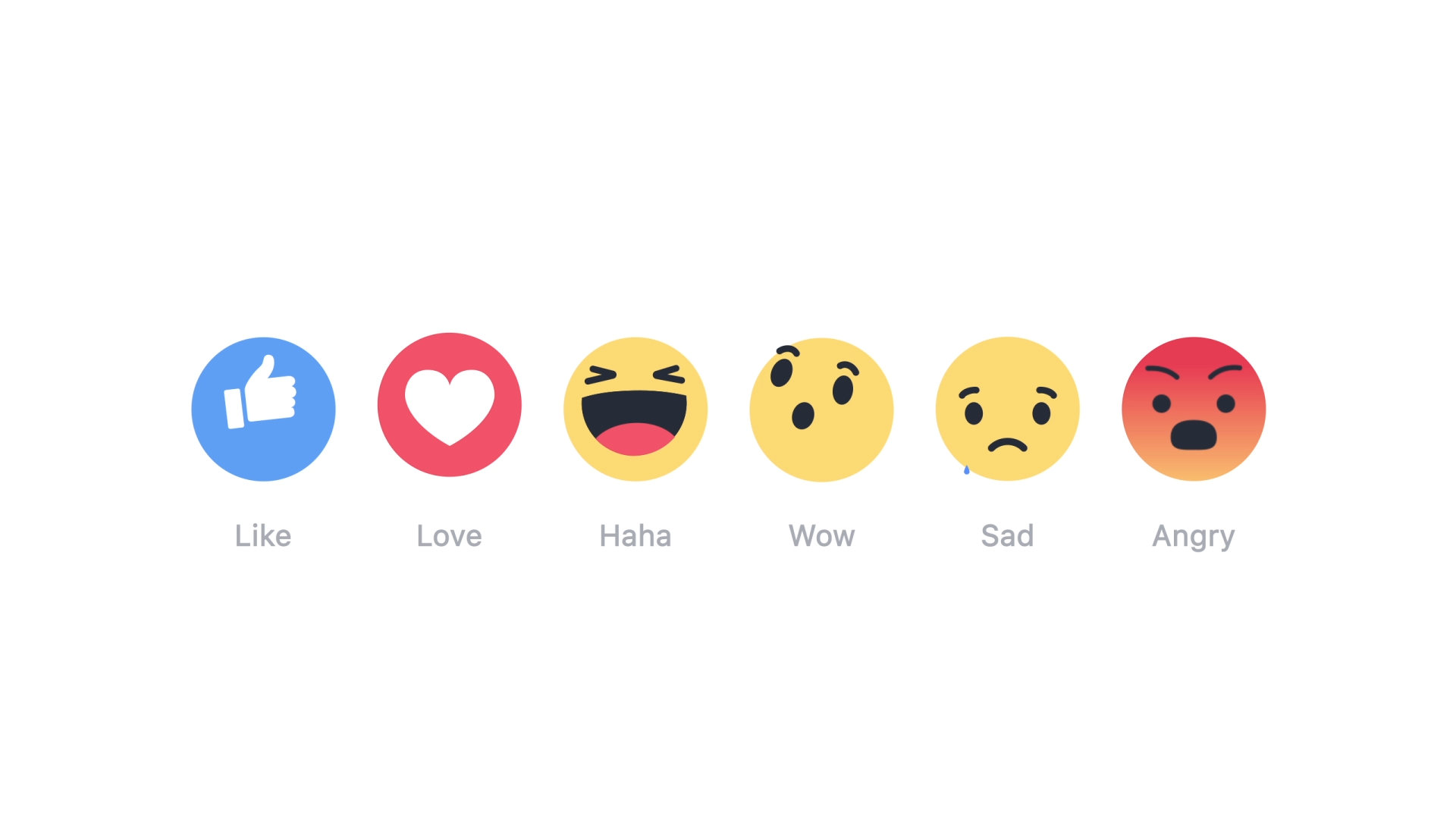Facebook lanzará hoy su nuevo sistema de “Like” llamado "Reacciones" - TEC