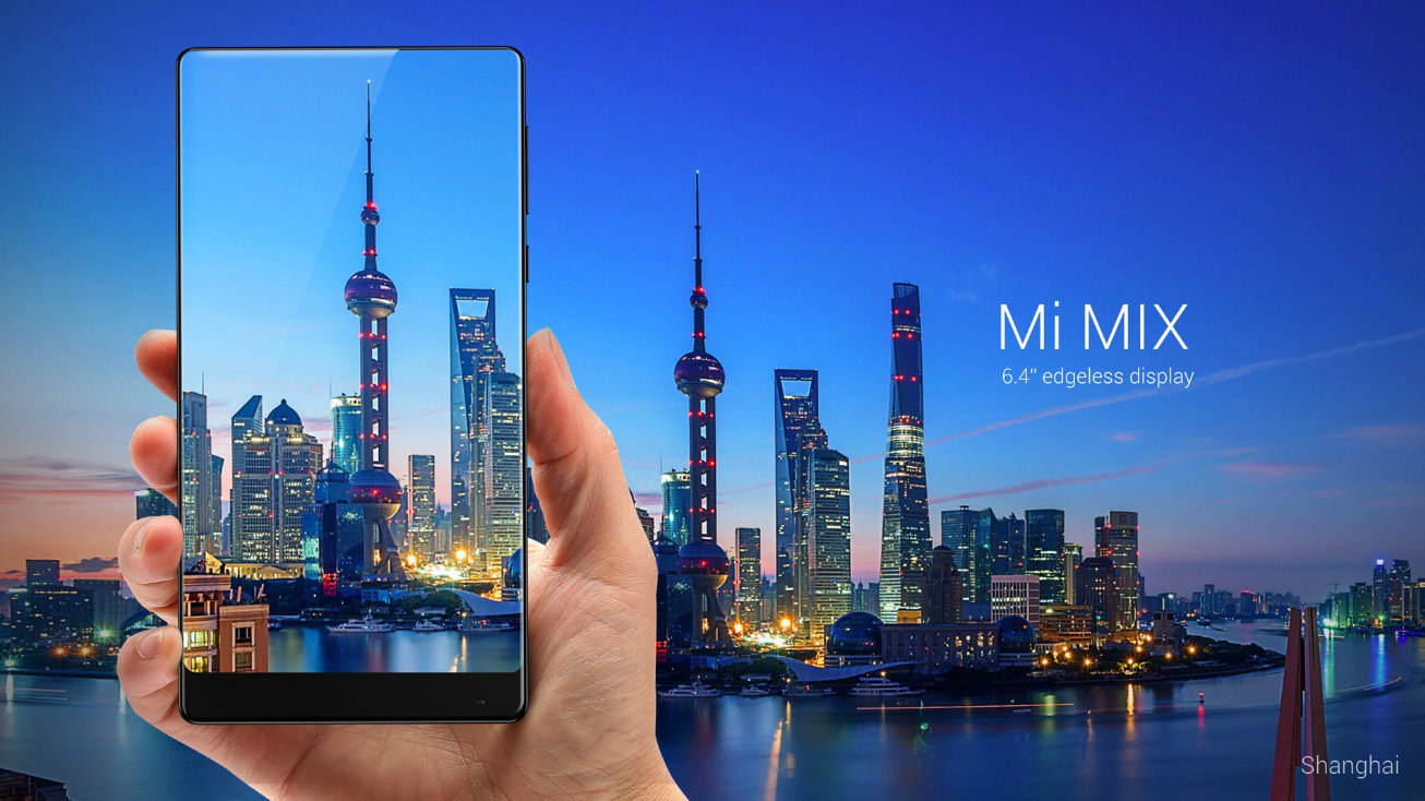 Xiaomi Presenta El Mi Mix El Primer Smartphone Cuya Pantalla Abarca