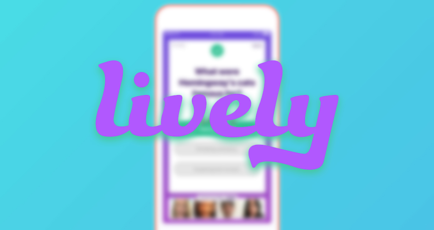 Lively, la aplicación para conocer gente mientras desafías tu intelecto ...