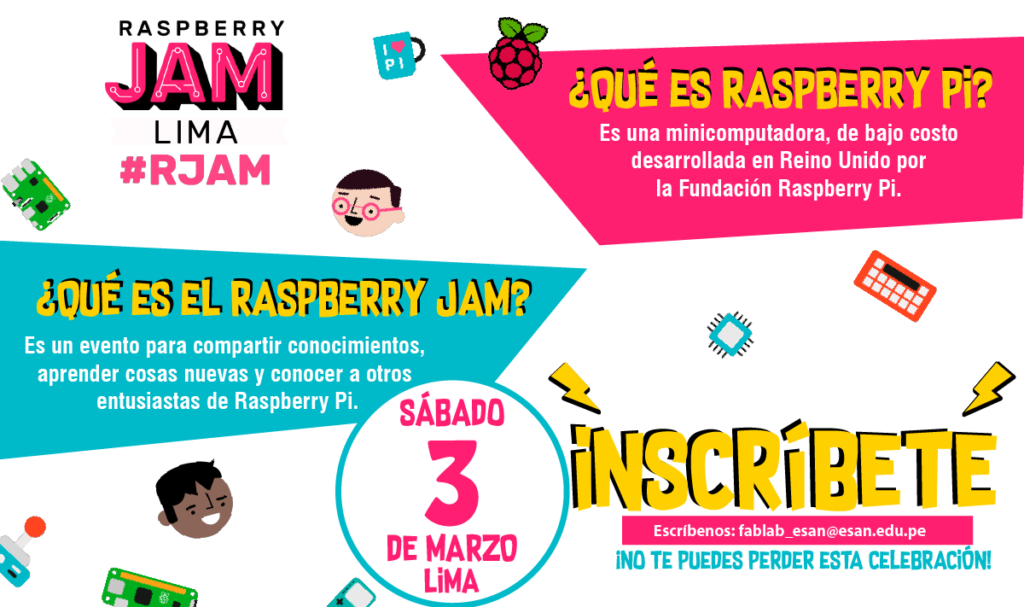 Evento de programación con RaspberryPi en Lima (Inscripciones) - TEC